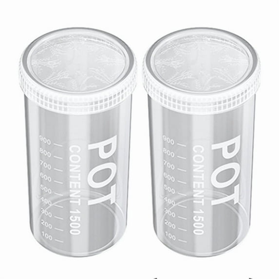 2/4PCS Grain Sealed Cans With Tick Marks Kitchen Grain Spice Storage ...