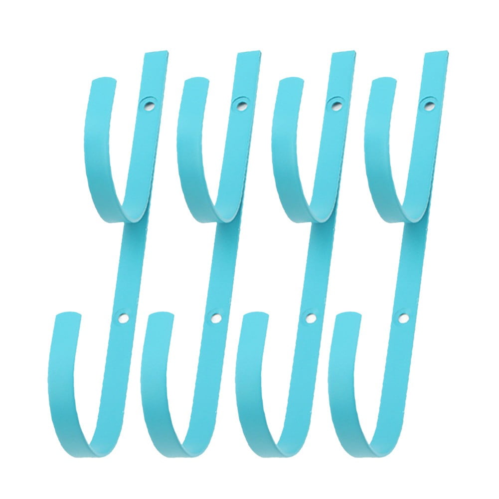 2/4PCS Pool Pole Hangers Swimming Pool & Spa Hanger Metal Storage Hooks ...