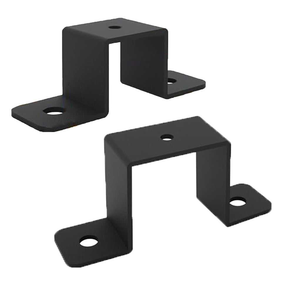 2/4PCS U Shaped Bracket Carbon Steel Corrosion-Resistant Fence Post ...