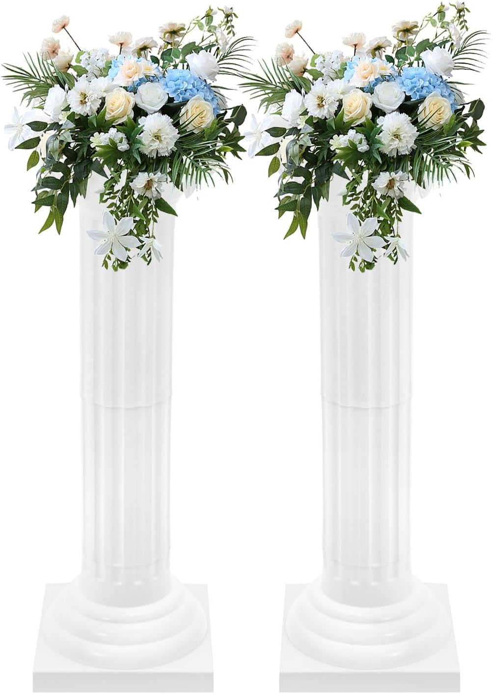 2/4PCS Wedding Roman Column Set, Plastic Event Decoration Roman Columns ...