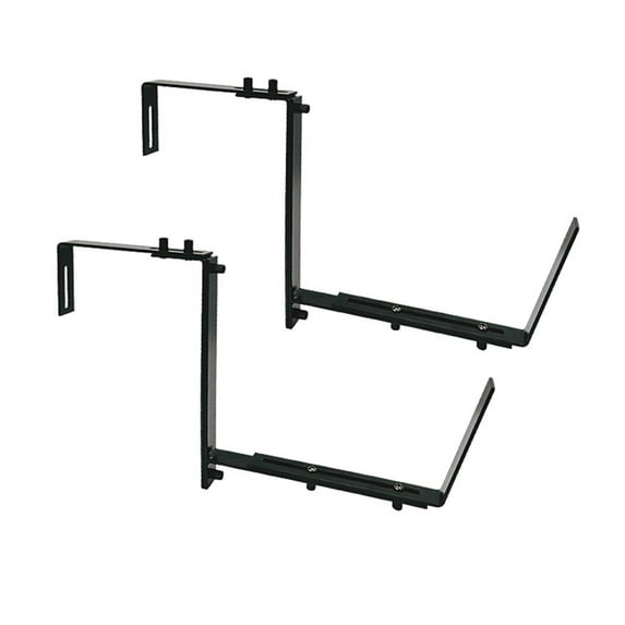 2/4Pcs Adjustable Window Planter Box Brackets Wall Mount Flower Box ...