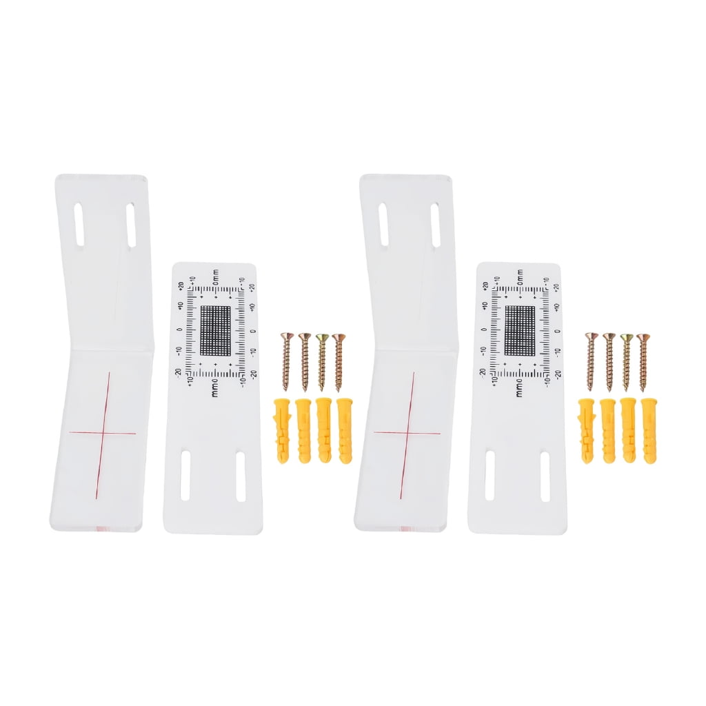 2/4Pcs Crack Monitor,Acrylic Crack Monitorings Record Measuring Tool ...