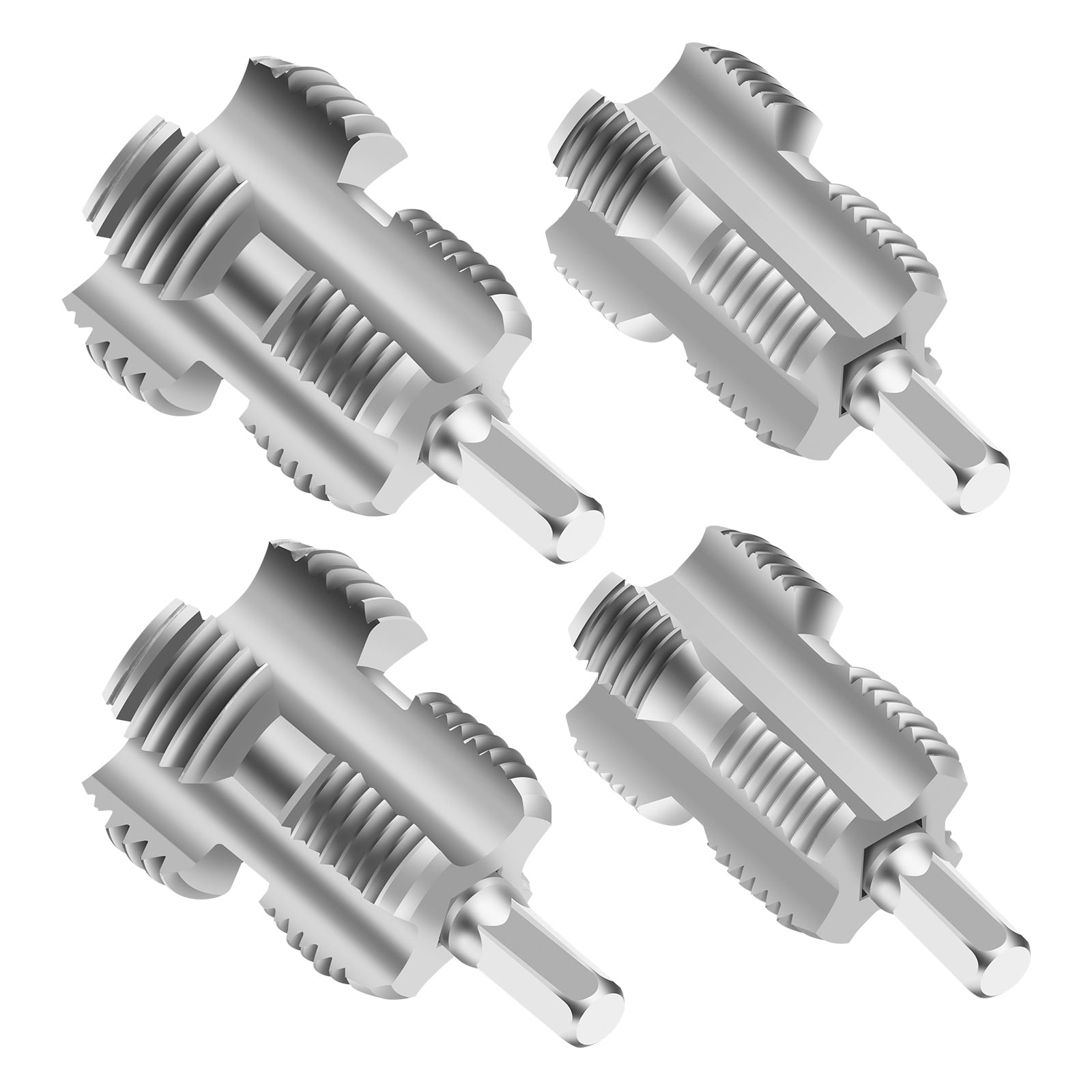 2/4Pcs Pipe Internal Thread Opener 1/2 Inch 3/4 Inch 1 Inch Carbon ...