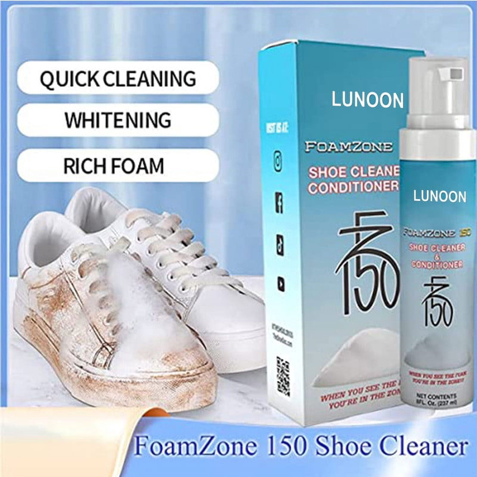 2/4Pcs Shoes Whitening Cleansing Gel Shoe Stain Remover, 100ML ...