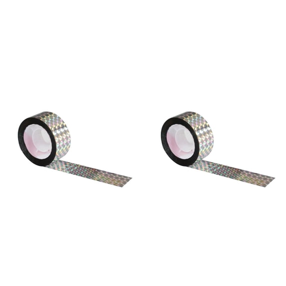 2.4cm Wide X 100m Long Reflective Bird Tape Double Shiny For Gardens ...