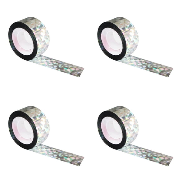 2.4cm Wide X 100m Long Reflective Bird Tape Double Shiny For Gardens ...