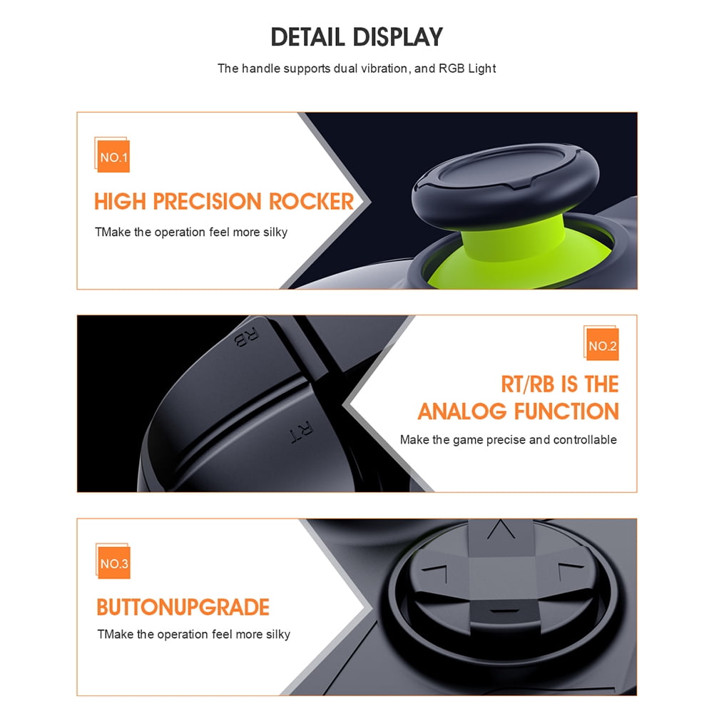 2.4g Wireless Controller Joystick Usb Interface Game Handle Compatible ...