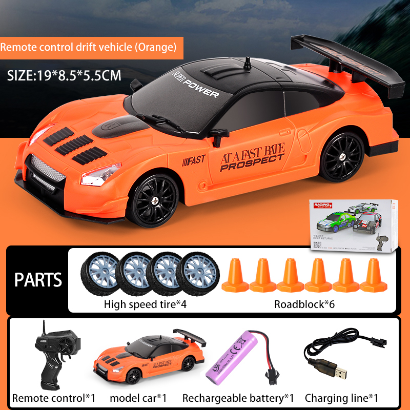2.4g drift rc cars 4wd rc drift car toy remote control gtr model ae86 ...
