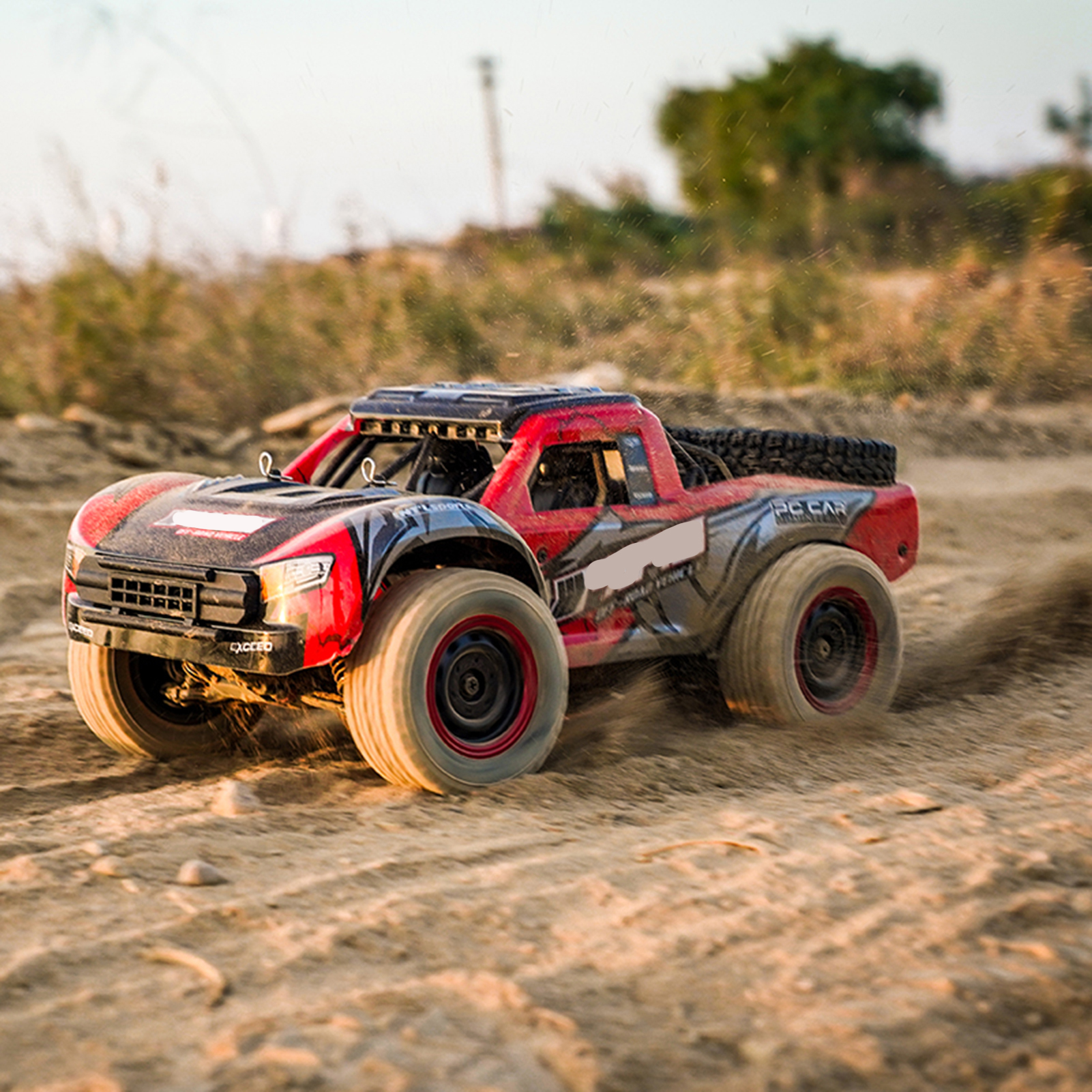 2.4ghz Remote Control Car 40km/h High Speed 2.4GHz Full Proportional 4WD Off Road RC Car With 3 ...
