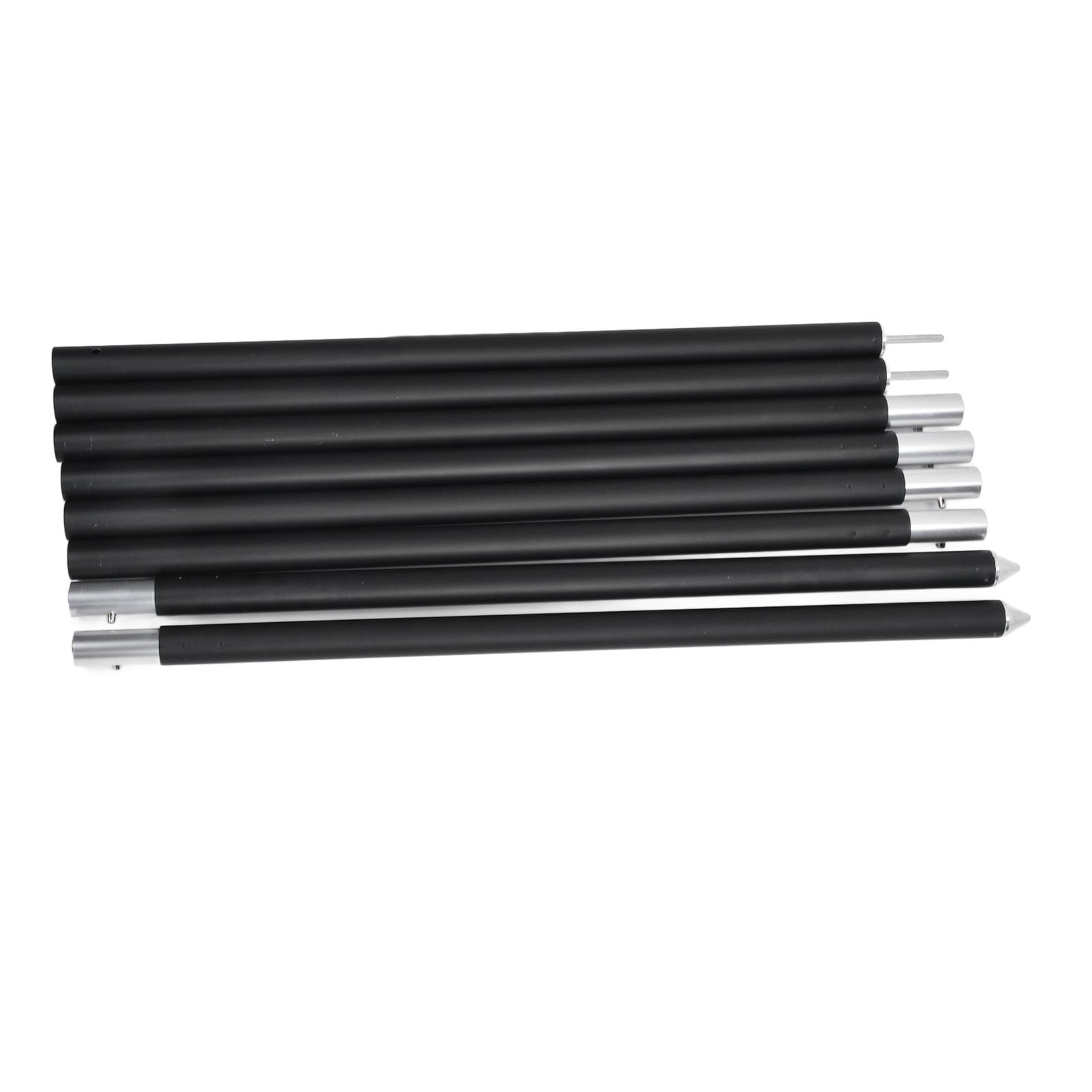 2.4m Adjustable Tarp Poles Lightweight Outdoor Aluminum Tent Rods for ...