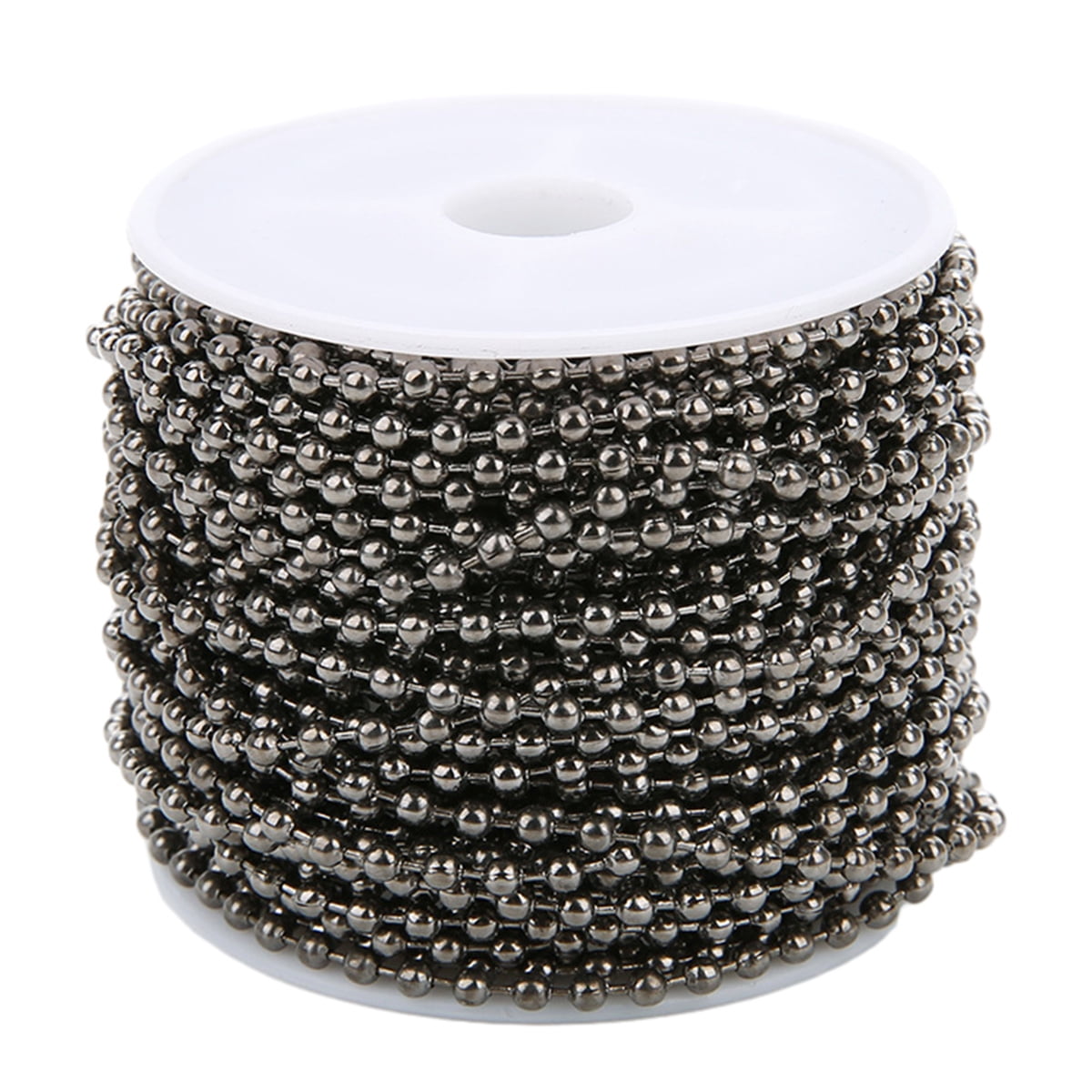 2.4mm Metal Ball Chains, Necklace Chain Ball Bead, 10 Yards Bead Chain ...