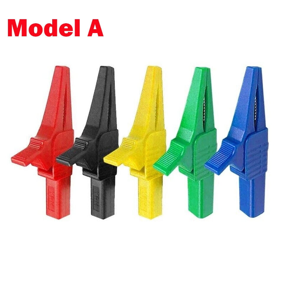 2/4mm Shrouded Fully Insulated Stackable Banana Male Plug Connector USA ...