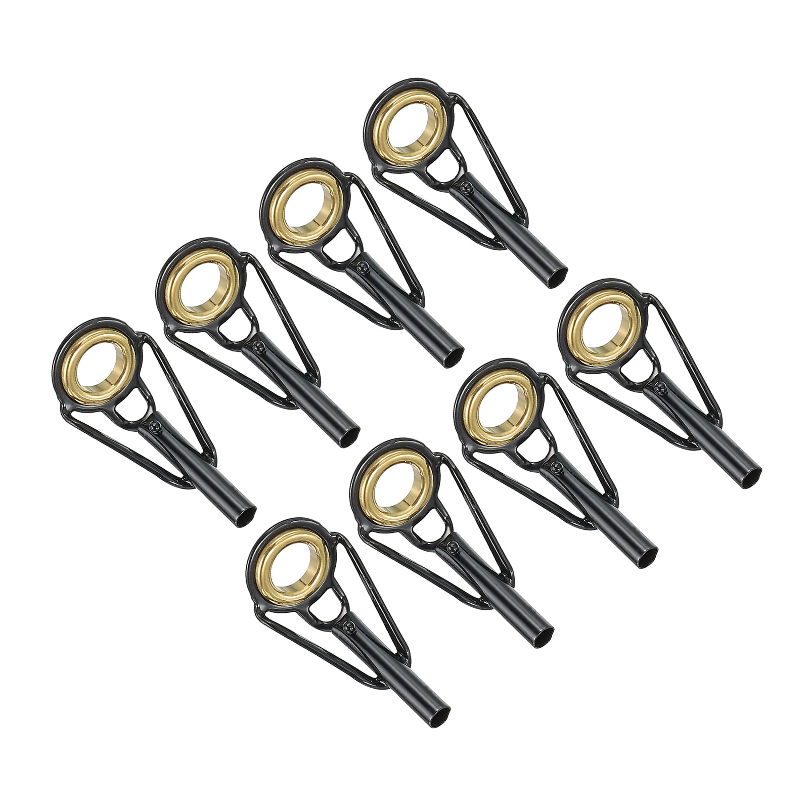 2.4mm Stainless Steel Fishing Rod Tip Repair Kit Pole Ring Guide ...