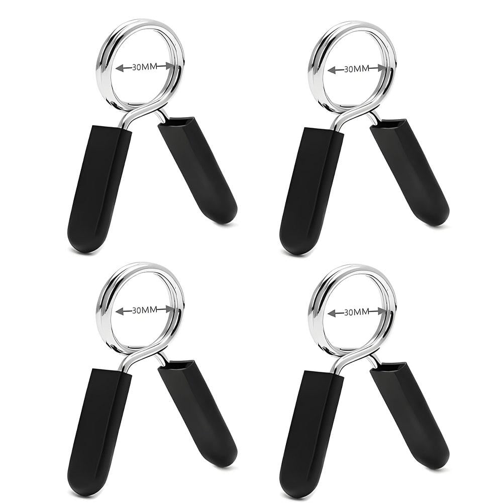 2/4pcs 25-50mm Barbell Lock Clamp Spring Collar Clips Gym Weight ...