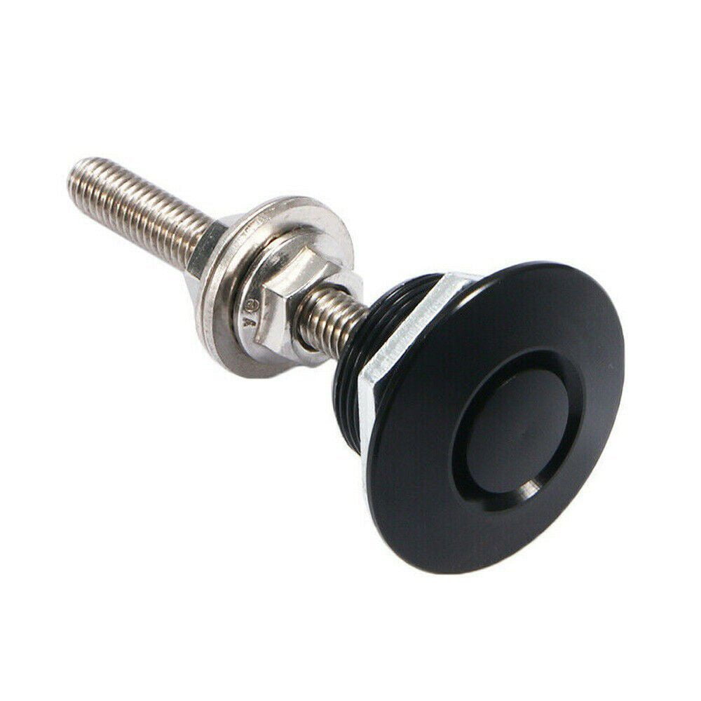 2/4pcs Aluminum Car Accessory Body Kit Engine Bonnet Lock Push Button ...