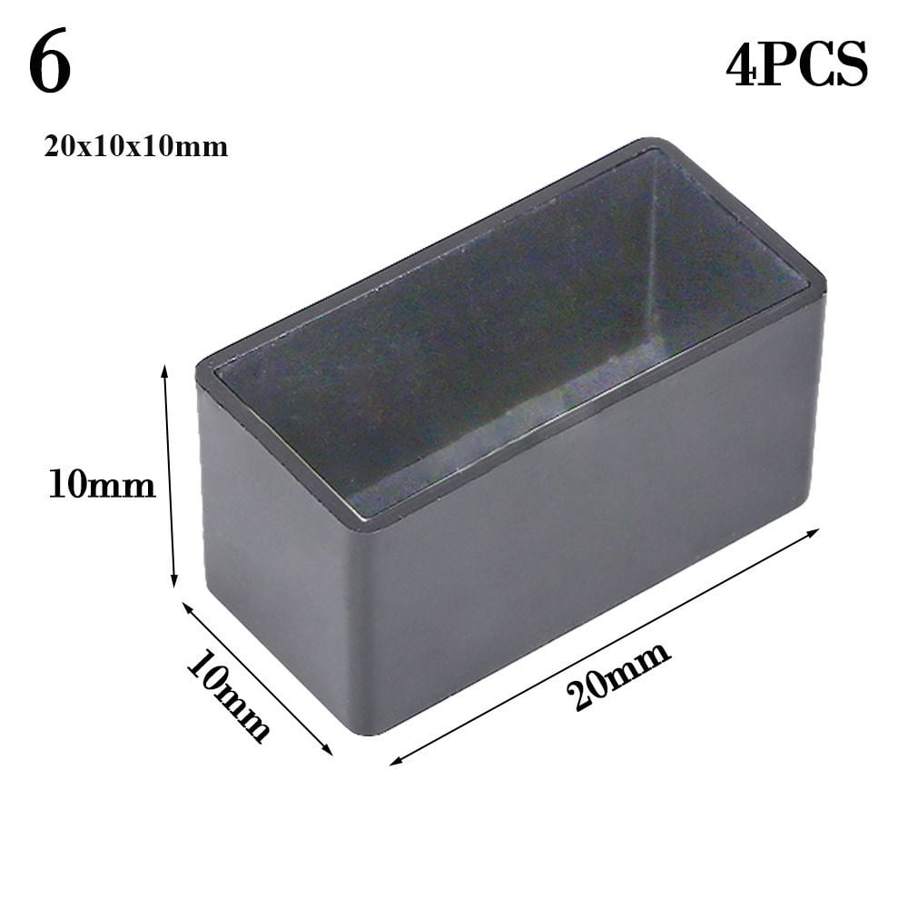 2/4pcs Black DIY High Quality Electronic Project Box Enclosure Boxes ...