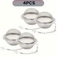 2/4pcs Endurance Tea Infuser Stainless Steel Mesh Tea Ball 2.1 Inch Tea ...
