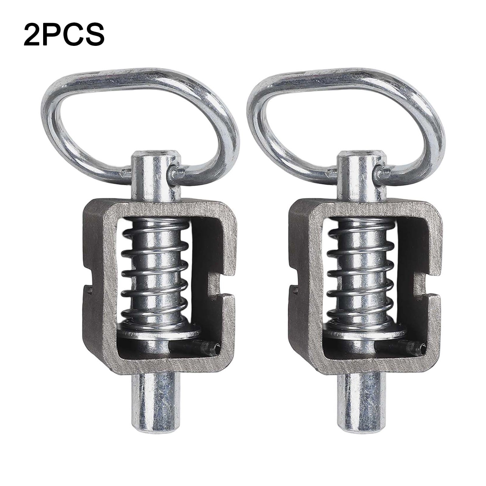 2/4pcs Heavy-Duty Trailer Gate Latch Weld-On 5/8" Spring Latch Assembly ...