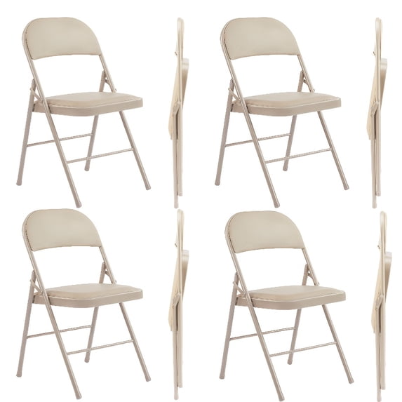 2/ 4pcs Portable Folding Stools & Table Set - Lightweight Foldable ...