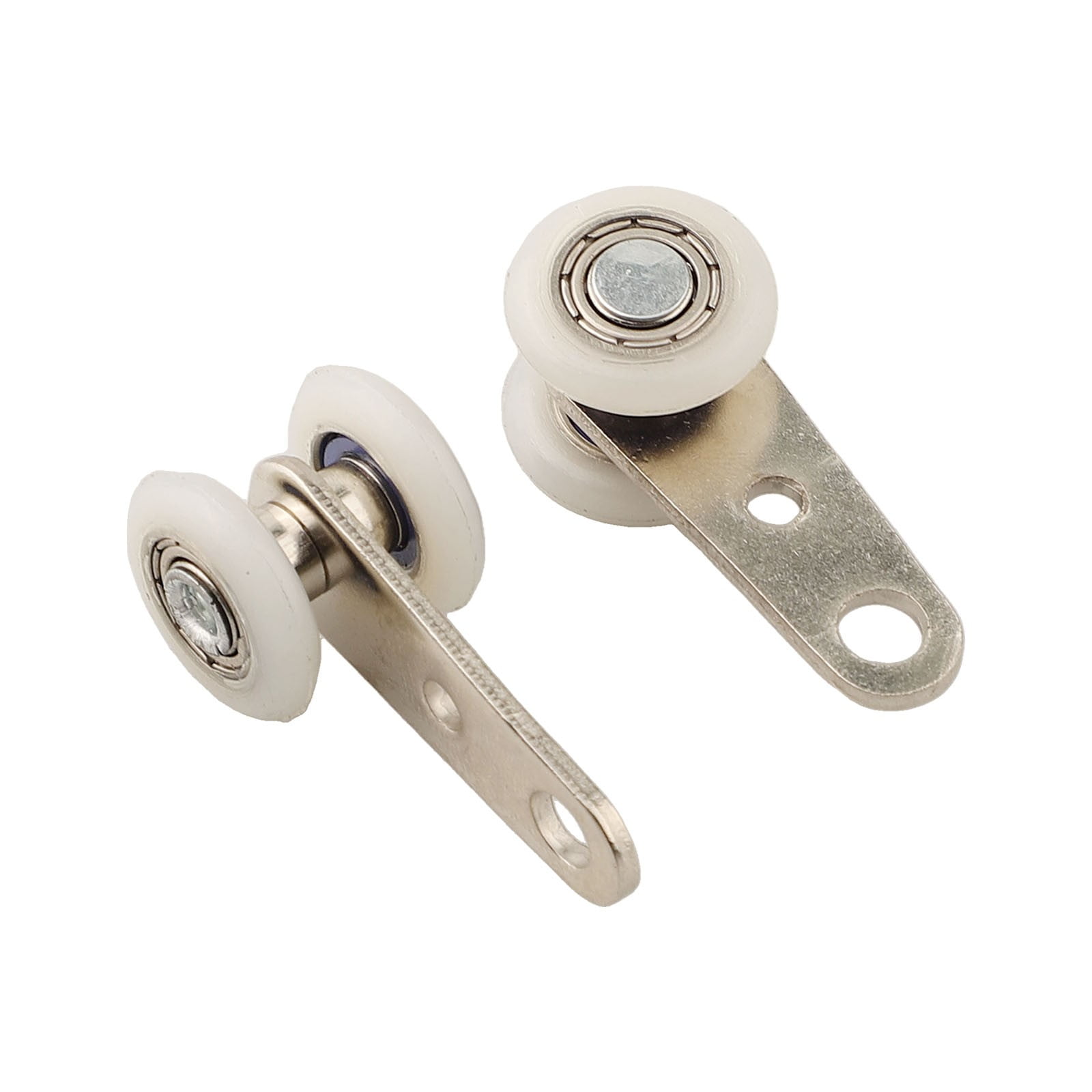 2/4pcs Sliding Door Pulley Hanging Track Pulley Block For Smooth Silent ...