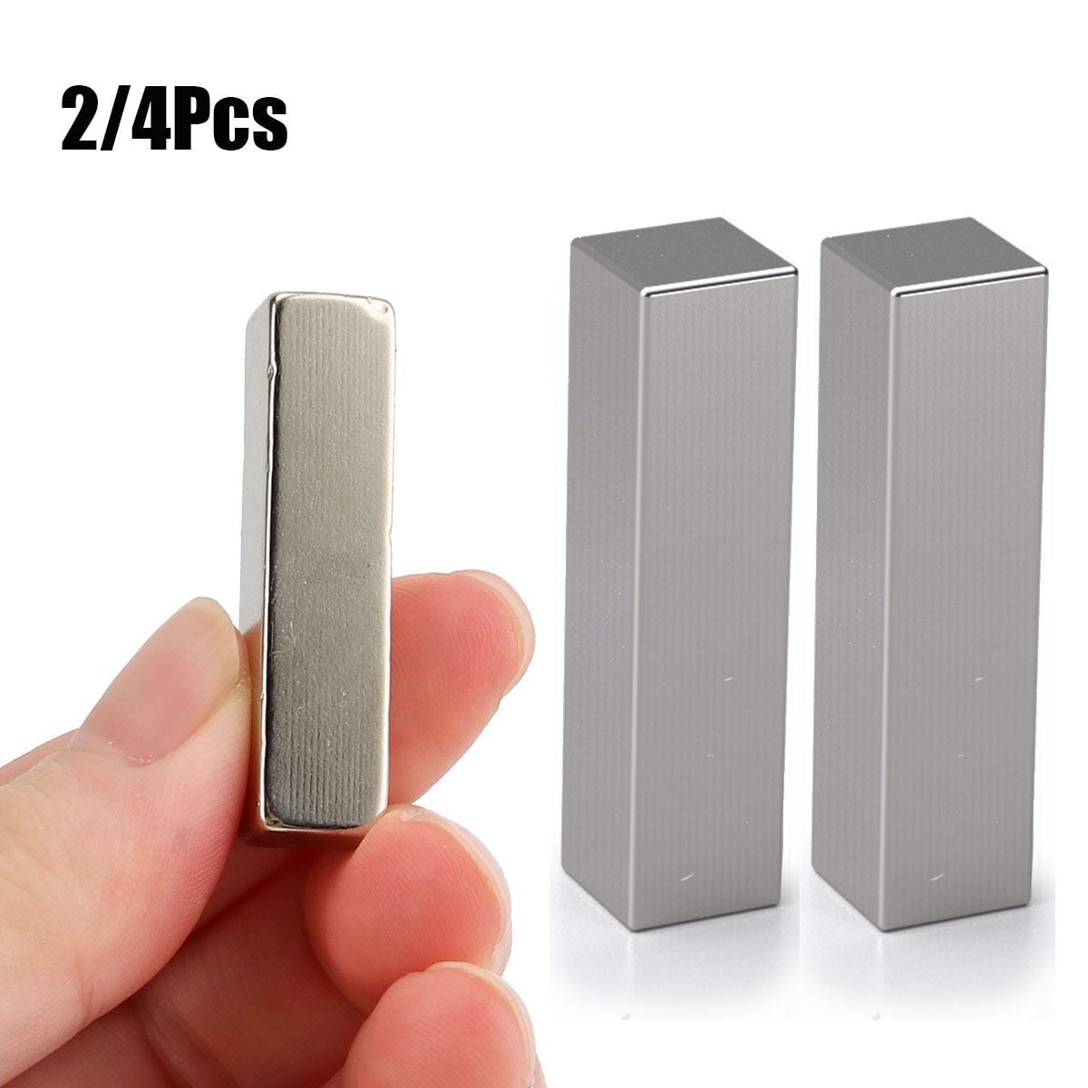 2/4pcs Strong Magnets Block Square Rare Earth Neodymium Small Magnet ...