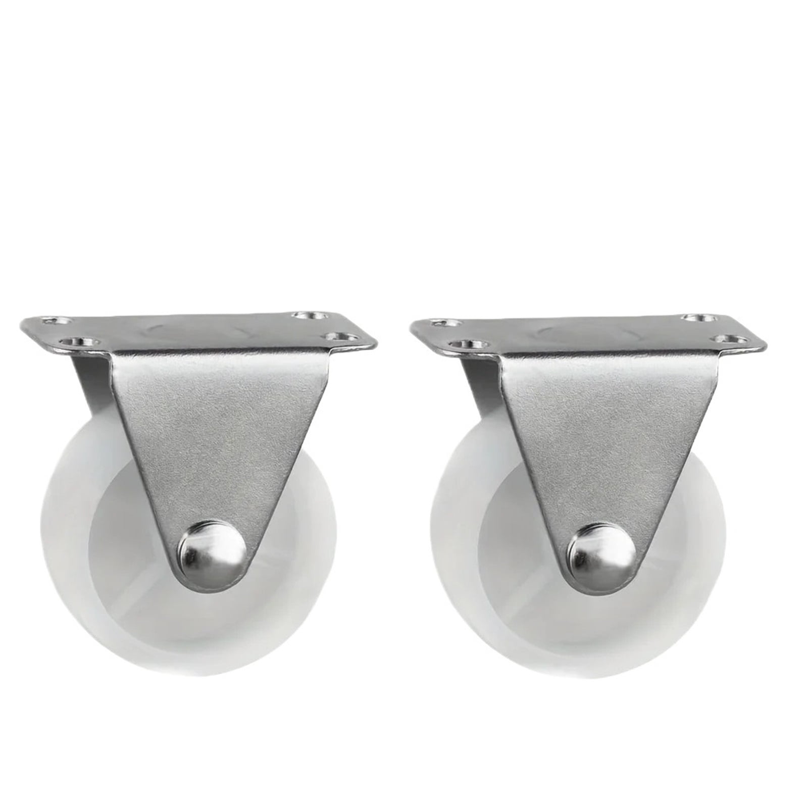 2/4pcs Universal Heavy Duty Plate Casters With Locking Mechanism - For ...