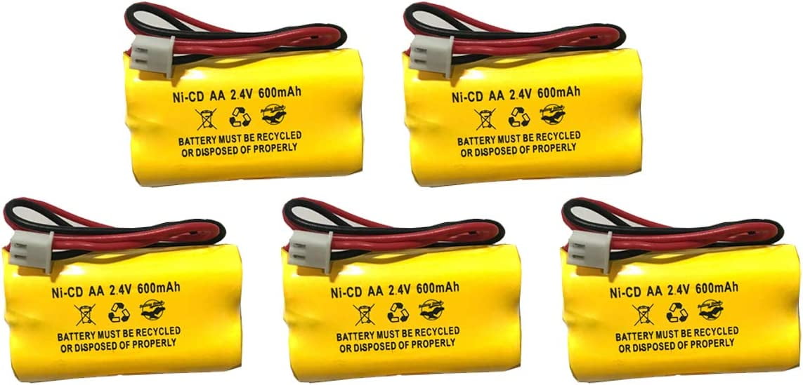2.4v 400mah BST Battery Replacement Exit Sign Emergency Light Exitronix ...