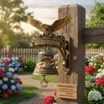 2-5-0th US Anniversaryy Liberty Bell Wall Decor, Patriotic Eagle ...