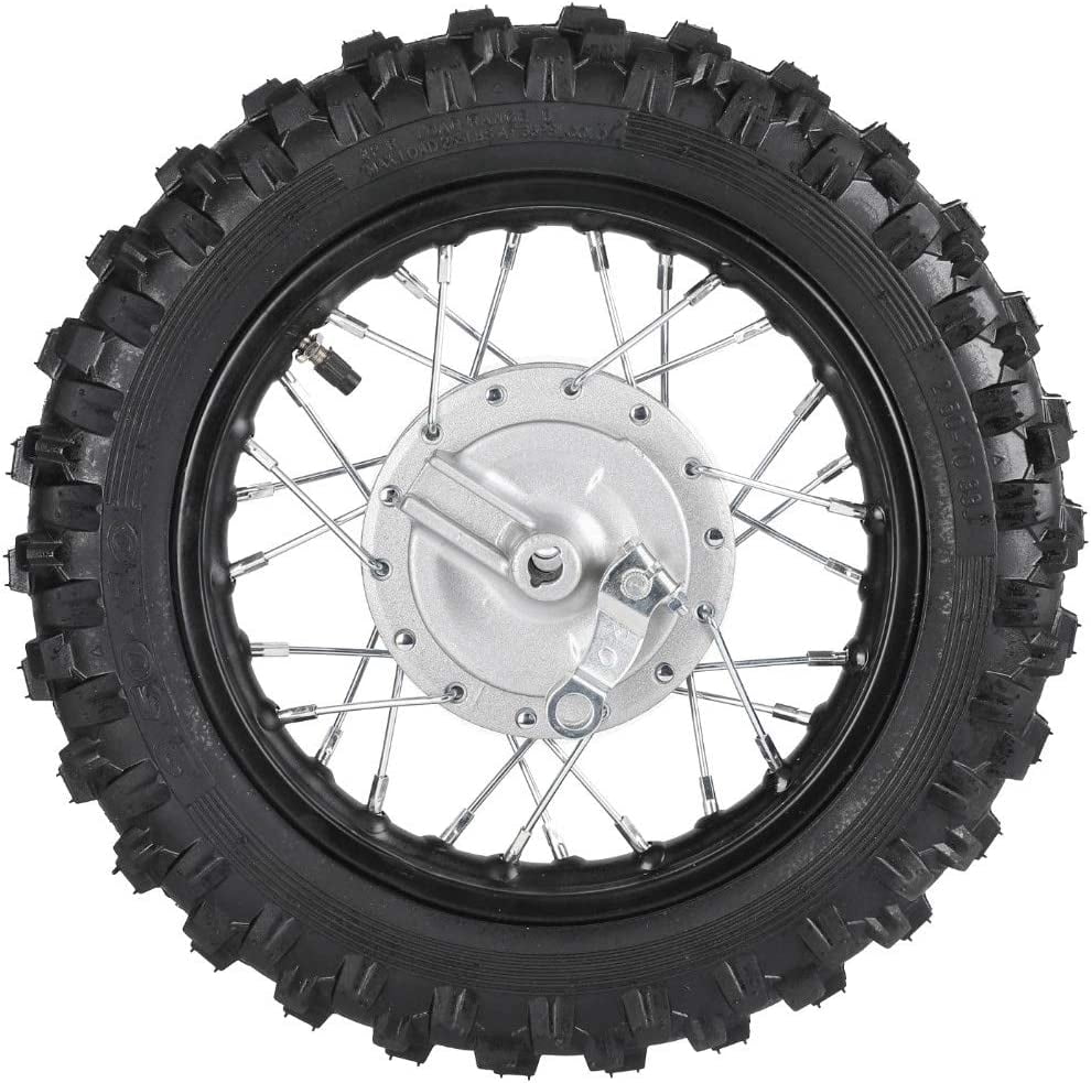 2.5-10 10Inch Front Wheel Tire and Rim 1.4 x 10 With 12mm Bearing for ...