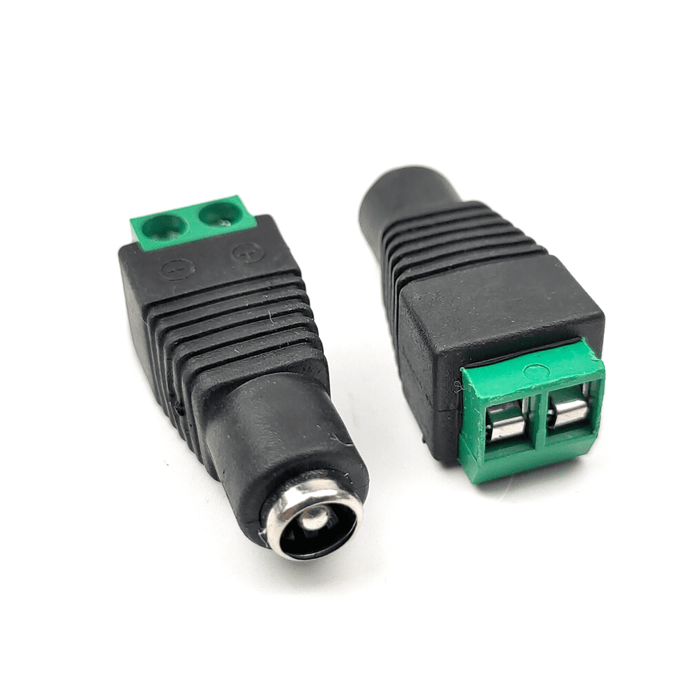 2/5/10PC DC 12V Male Female RCA BNC Connectors 5.5*2.1/2.5mm Welding ...