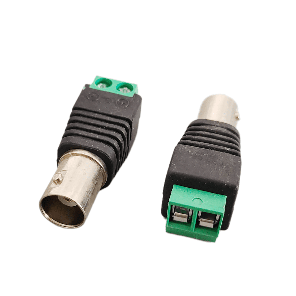 2/5/10PC DC 12V Male Female RCA BNC Connectors 5.5*2.1/2.5mm Welding ...