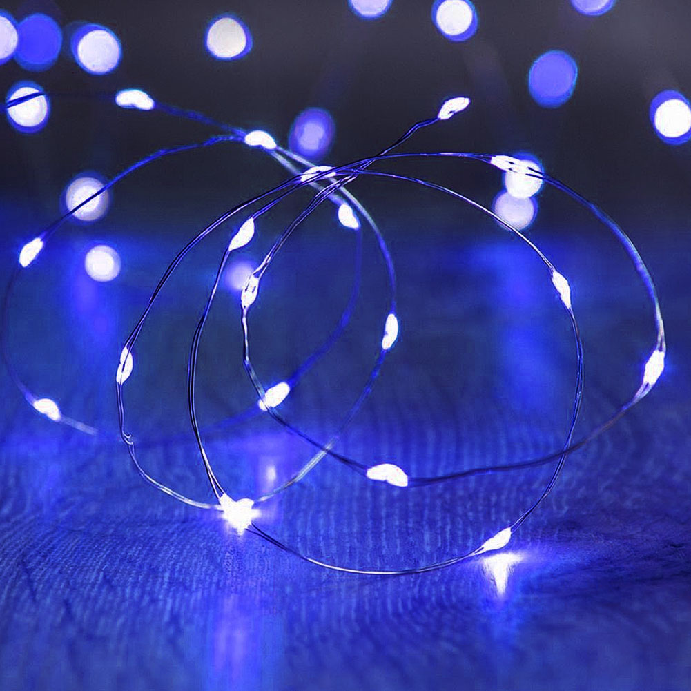2/5/10m LED Copper Wire Fairy String Lights Garland Wedding Garden ...