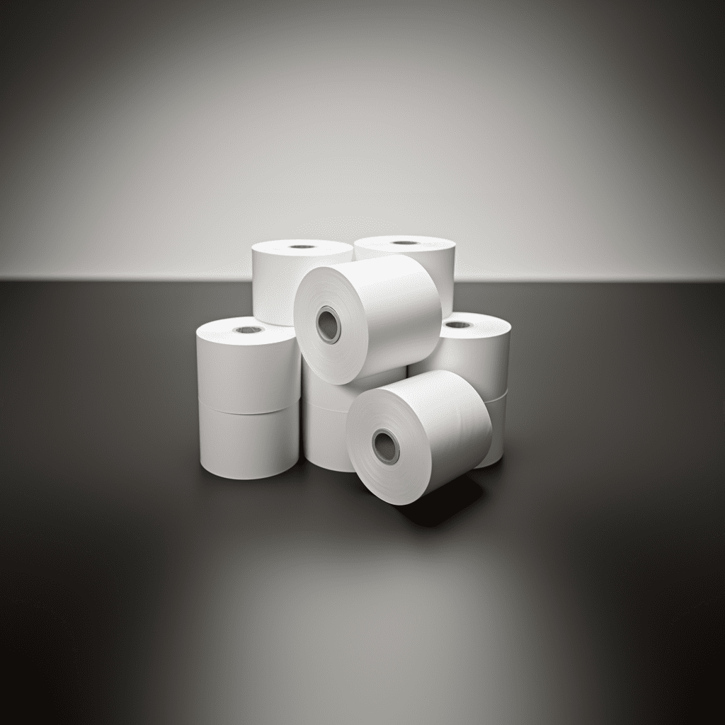 2 5/16 in x 356 ft 24 Rolls in a Case Gilbarco Gas Pump White Thermal ...