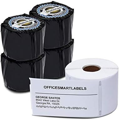 2-5/16 x 4 inch Removable Shipping Labels, Compatible with 30256 Labels ...