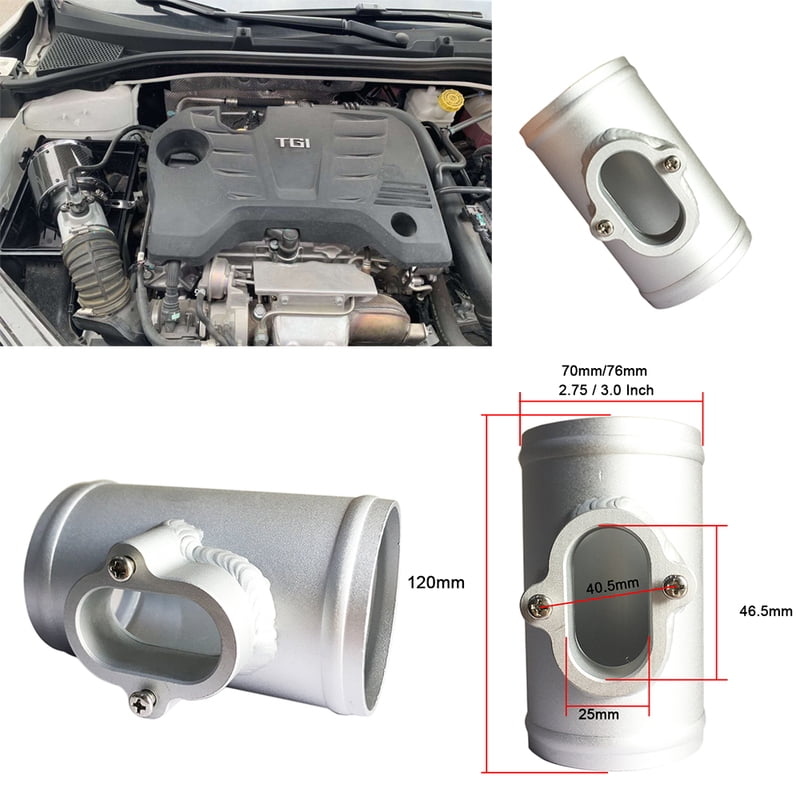 2.5/2.75/3.0 Inch Air Intake Pipe Flow Sensor Mount for Chevrolet Cruze ...