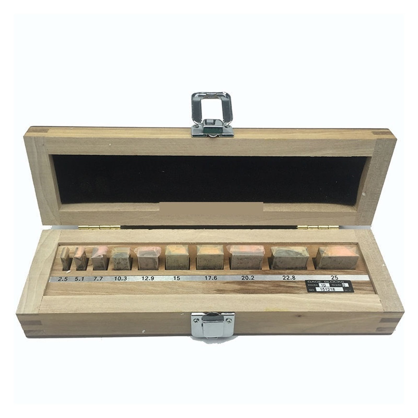 2.5-25mm 0 Grade, Micrometer Inspection Block Gauge Steel Gage Blocks ...