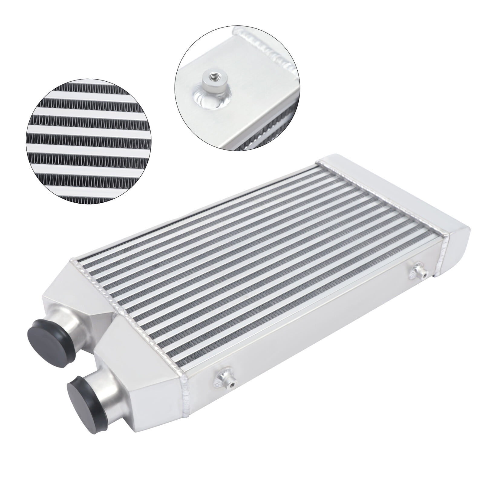 2.5" 25x11x3'' One Side Turbo Front Mount Intercooler Aluminum ...