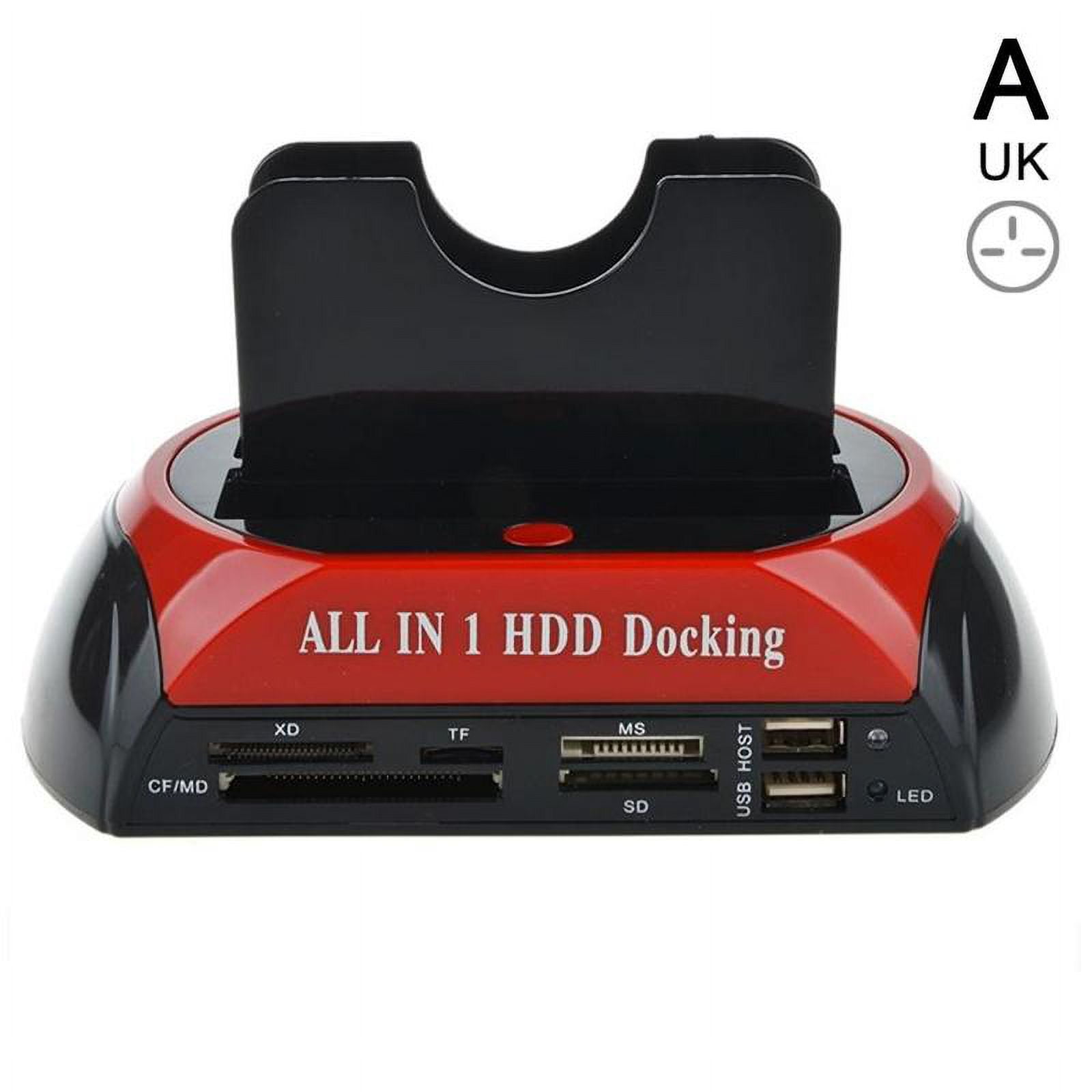 2.5/3.5'' SATA IDE HDD Docking Station Dual Hard Disk e Hub Dock SATA ...