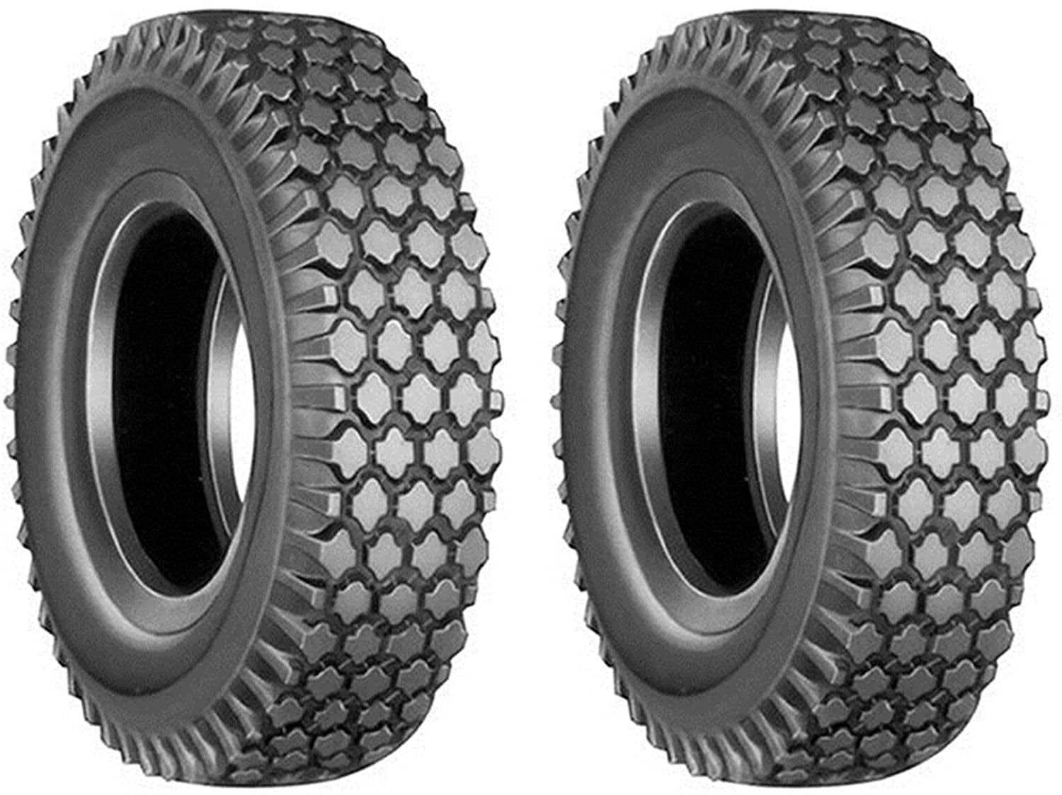 (2) 5.30/4.50-6 Tubeless Stud Tires 4 Ply 💪 Mini Bike Hand Truck Utility 5.30-6 - Walmart.com