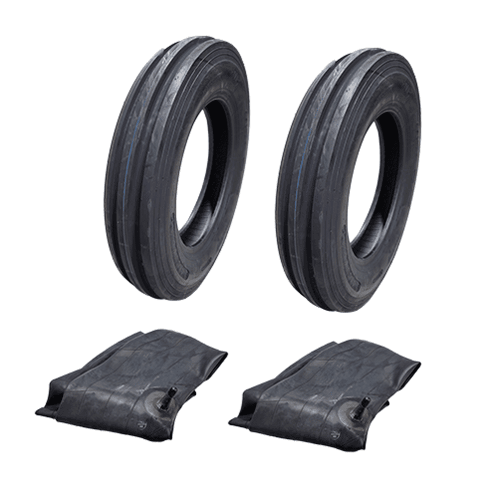 2 - 5.50-16, 5.50x16, 550x16, 550-16 6 PLY Rib Disc Farm Tractor Tires ...