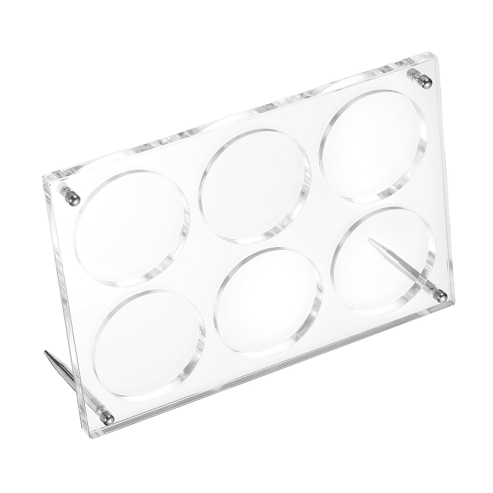 2.5" Acrylic Coin Display Frame 3D Floating Display Case Holder 6 Slots ...