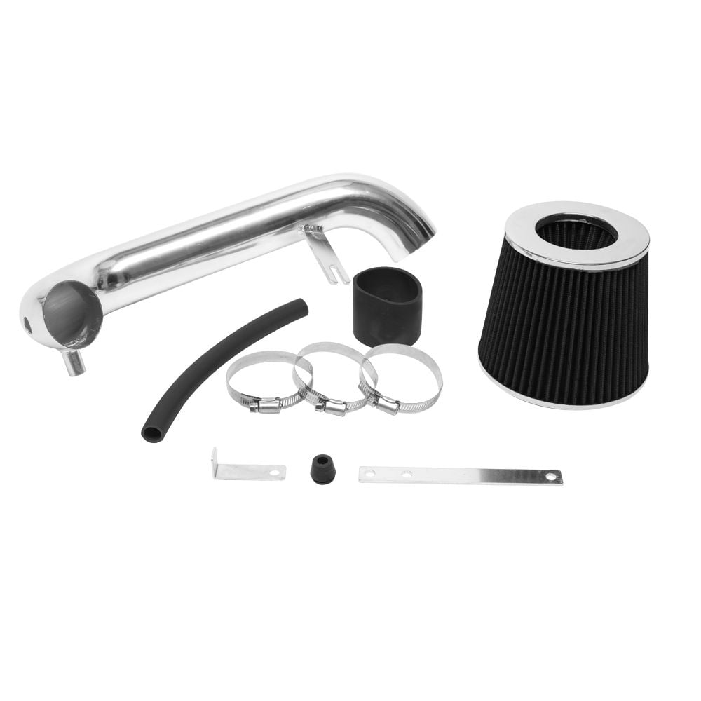 2.5" Aluminum Intake Pipe w/ Air Filter for Honda Civic 2001-2005 1.7L ...
