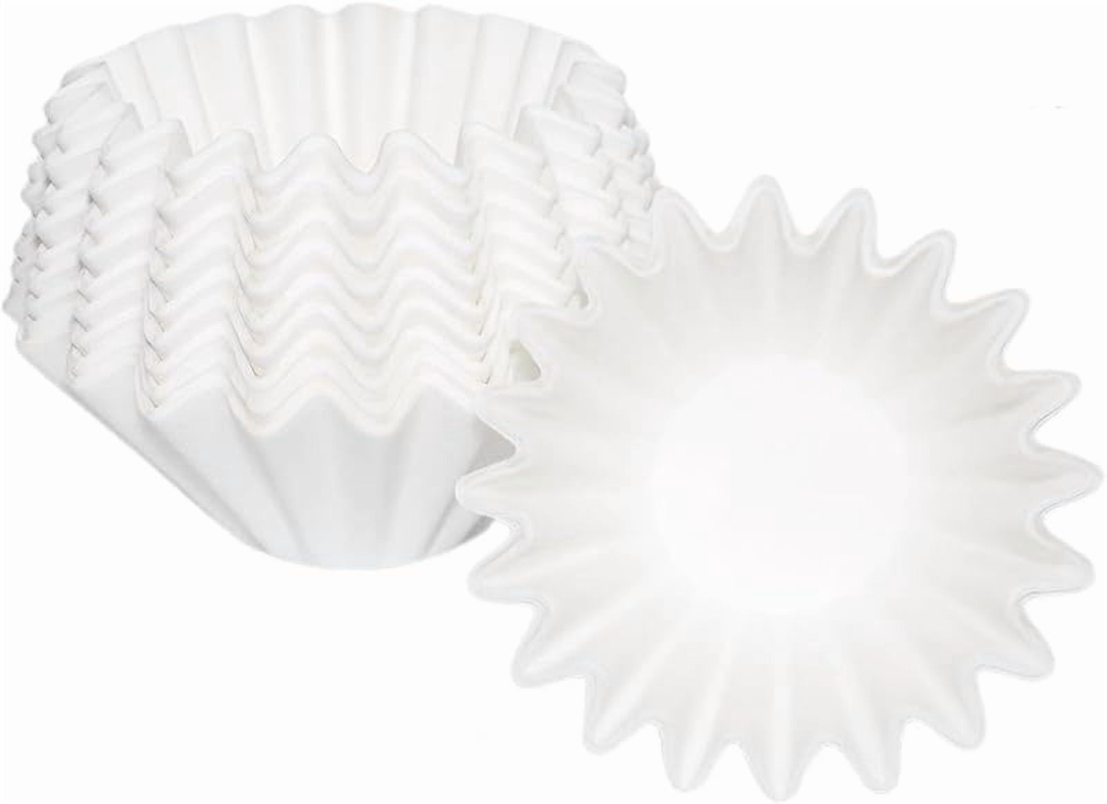 2-5 Cup Coffee Filters, Pack of 100 Unbleached Coffee Filters 5 Cup ...