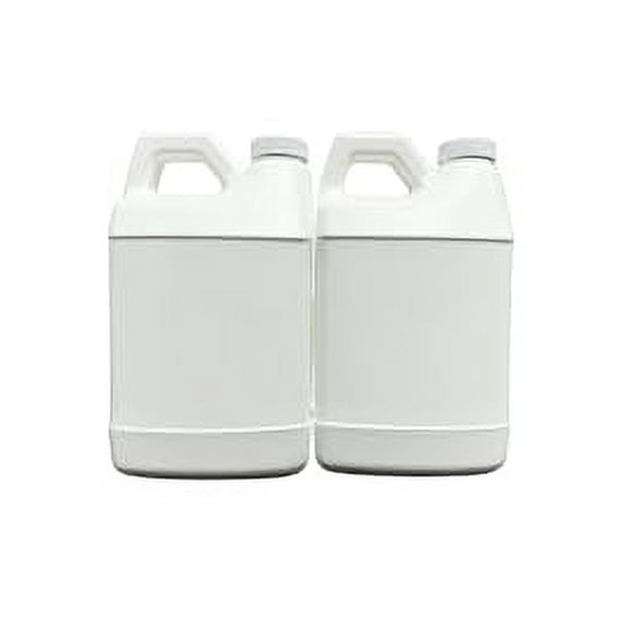 2.5 Gallon Plastic Jug with Cap and Handle, HDPE F-Style Container for ...