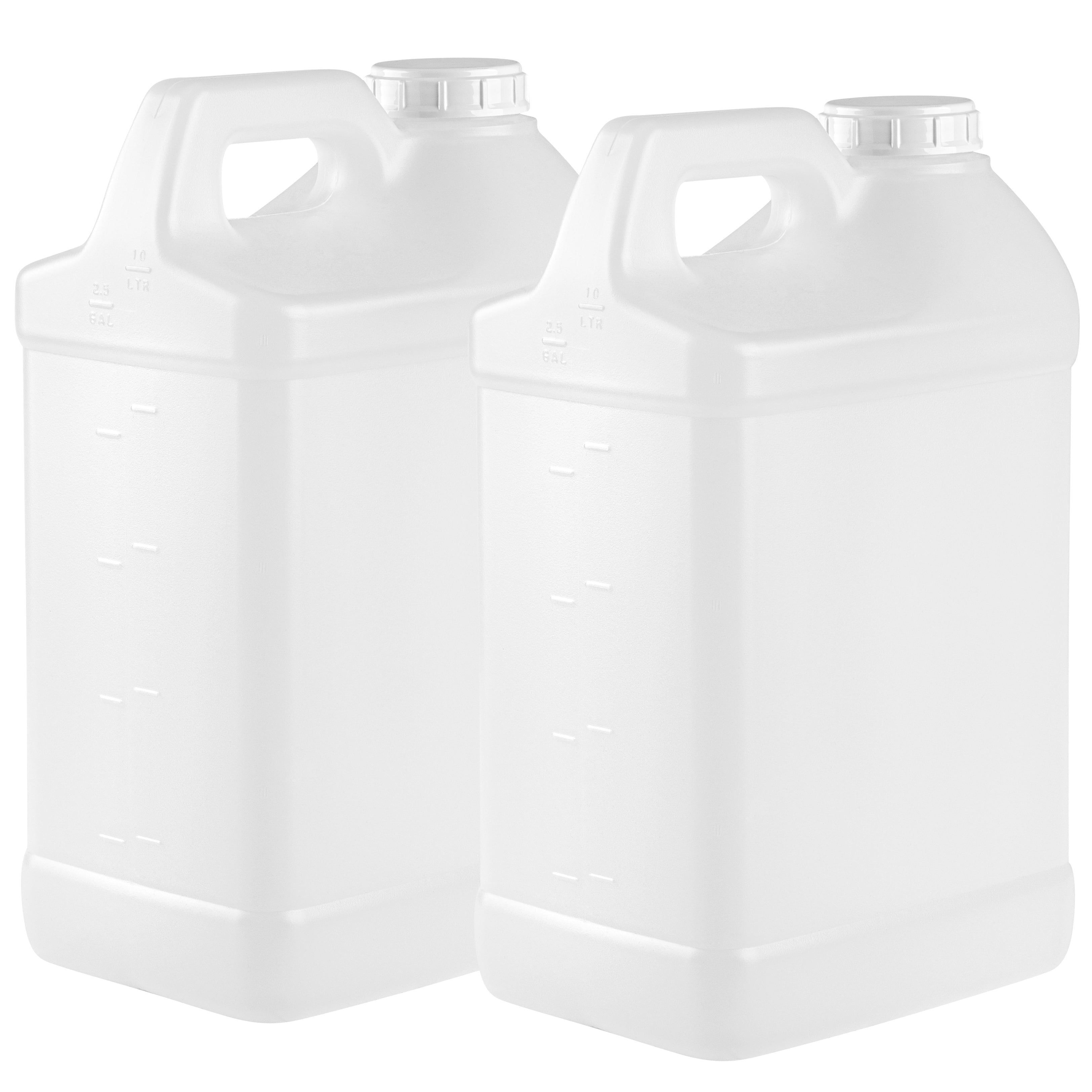2.5 Gallon Water Jug - F-Style HDPE Carboy with Secure Seal Lid ...