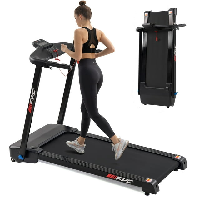 2 5 Hp Folding Treadmill For Home Aukfa Compact Electric Treadmills