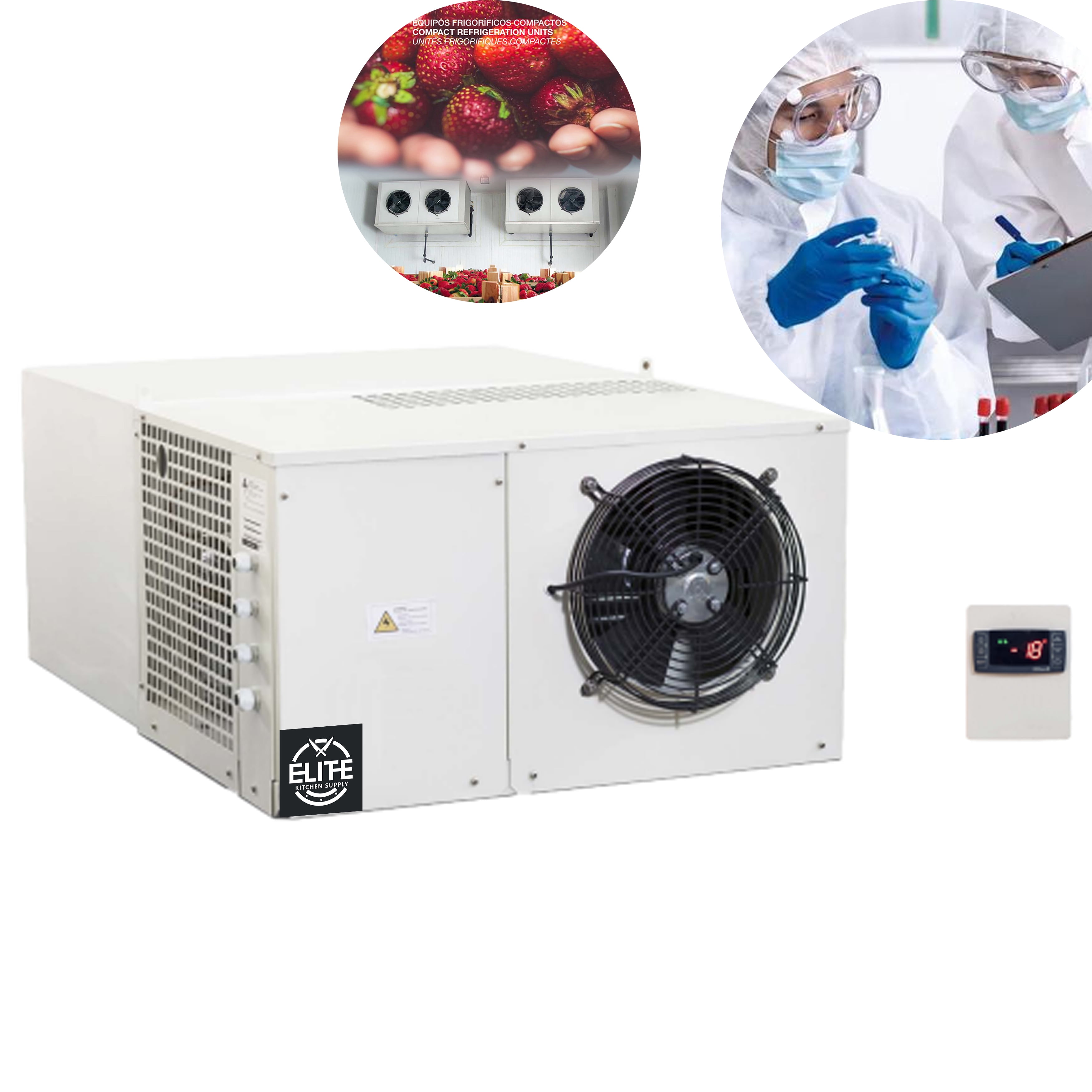 2.5 HP Monoblock Roof Mounting for Freezer Room, Medical Commercial ...