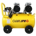 2.5 HP Silent Air Compressor 13 Gallon, Oil-Free Portable Shop ...
