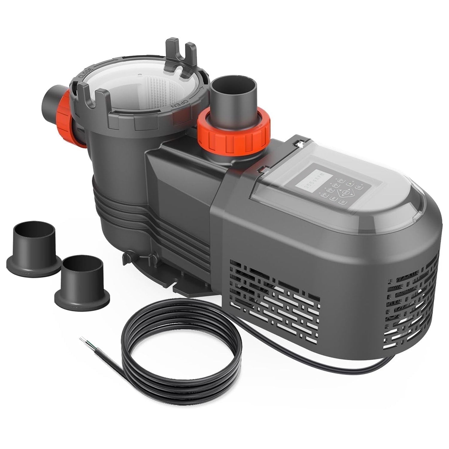 2.5 HP Variable Speed Pool Pump Above Ground Swimming Pool Pump Inground High Flow 10567 GPH 220 ...