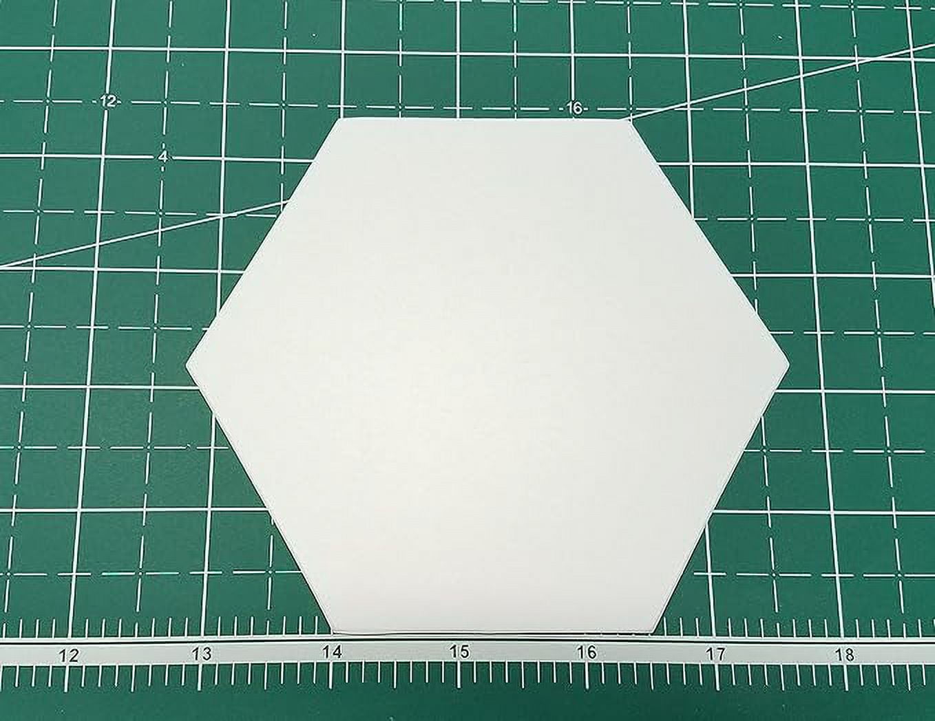 2.5" Hexagon English Paper Piecing EPP Set (100 Pieces) - Walmart.com